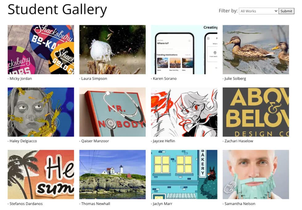 August 2023 Student Gallery | Sessions College