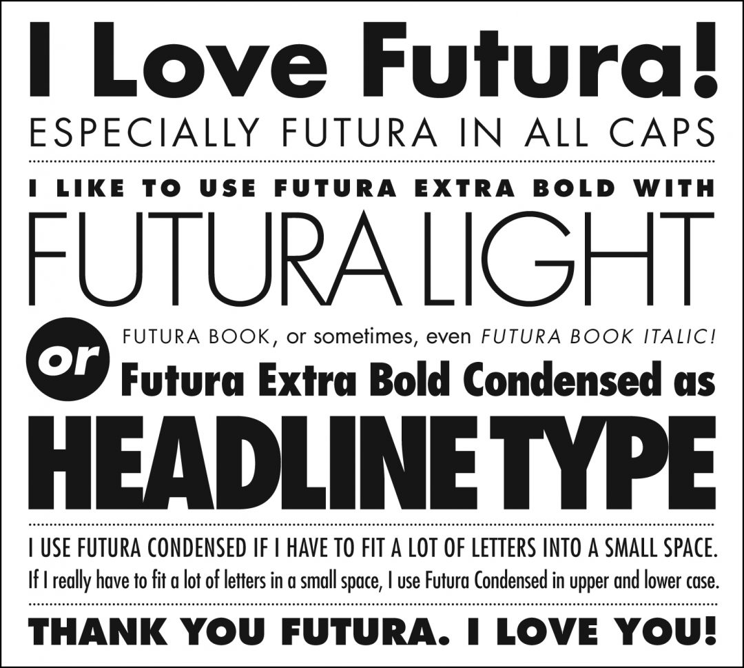 Type in History: Futura | Sessions College
