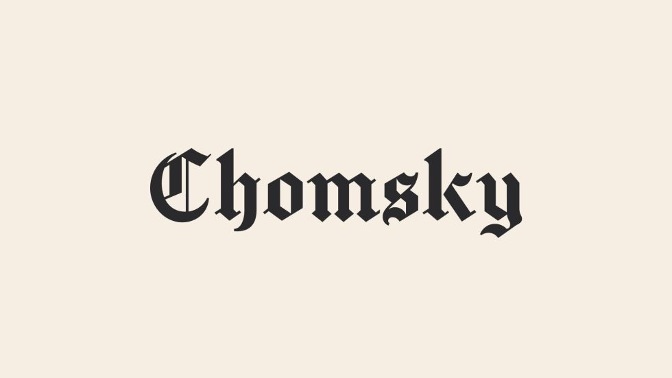 Free Font Friday: Chomsky | Sessions College