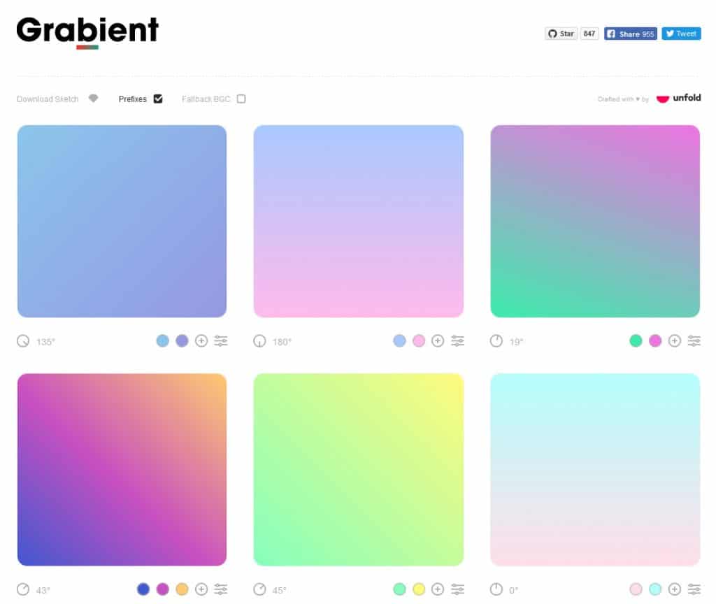 2017: the Year of the Gradient - Notes on Design